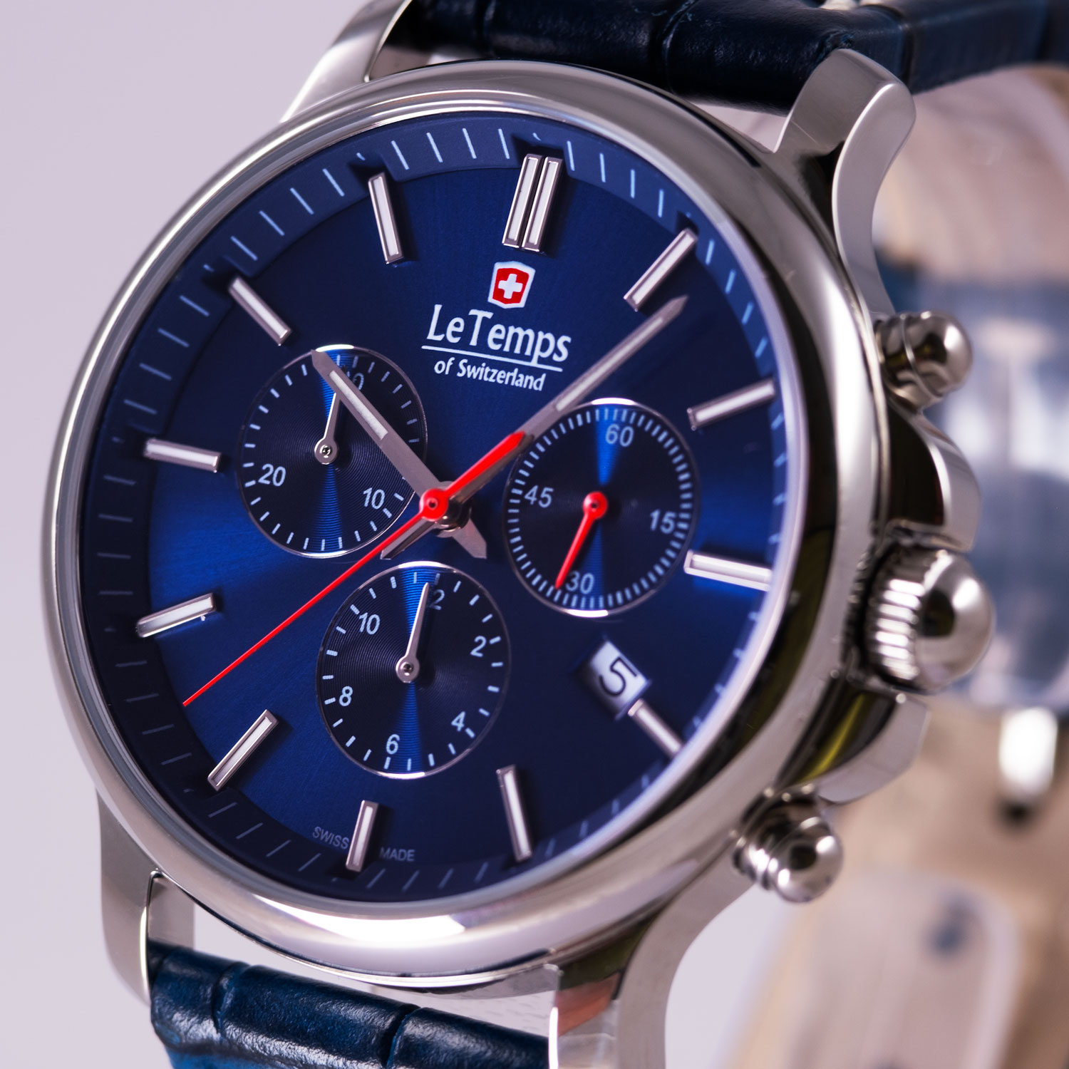 Часы Le Temps LT1057.13BL13 - купить мужские наручные часы в интернет ...